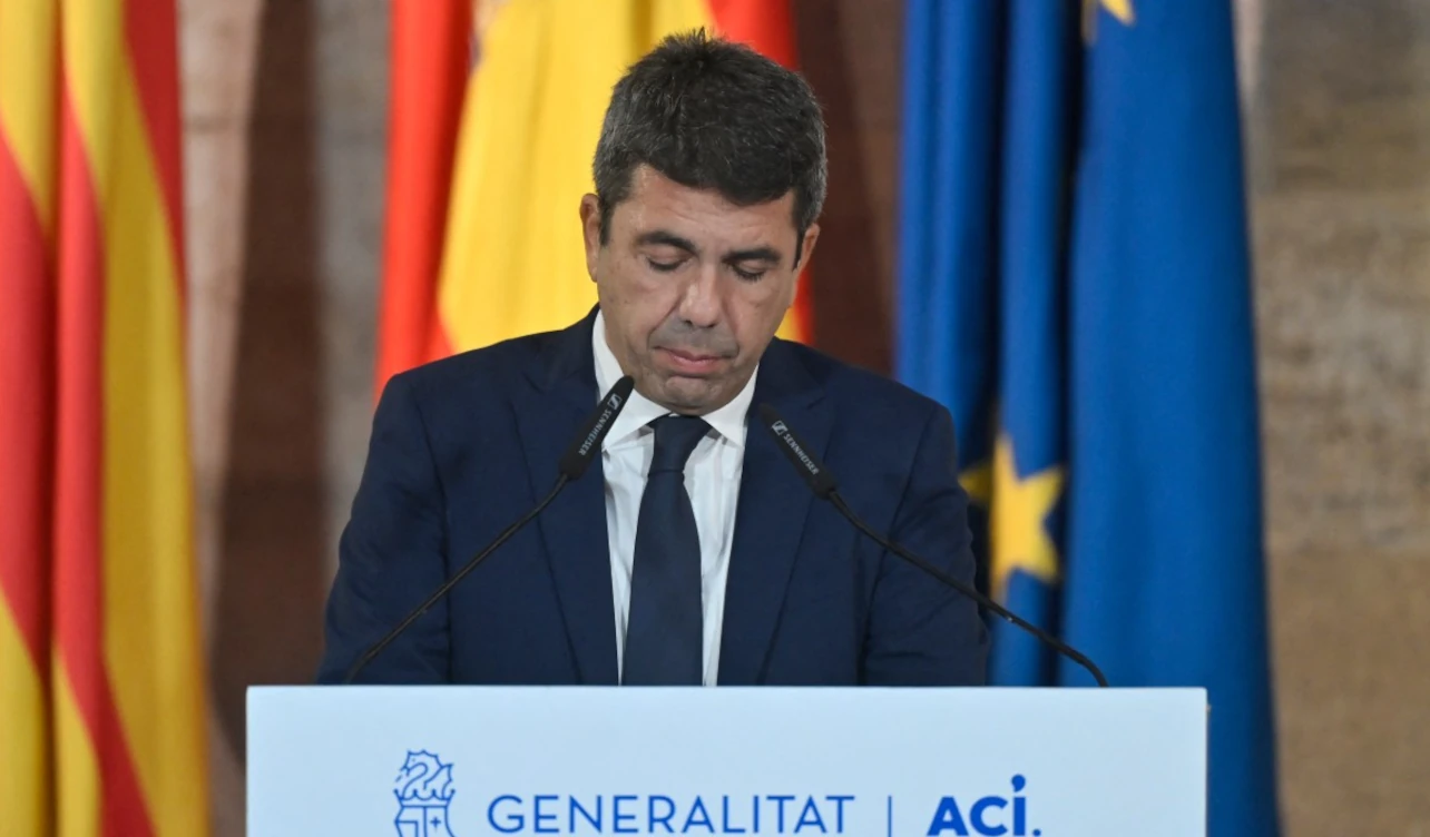 El presidente de la región española de Valencia dimite un año después ...