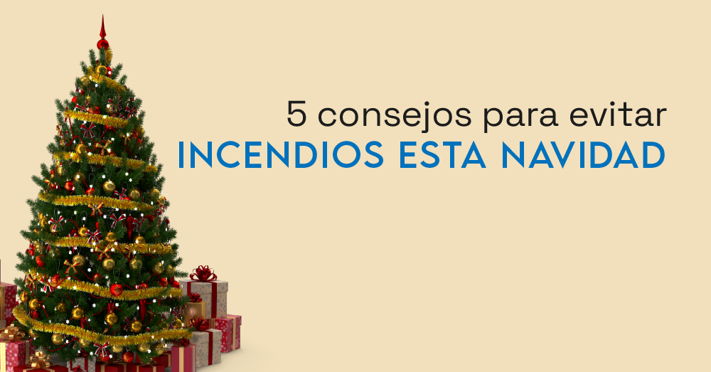 Cinco consejos para evitar incendios esta Navidad