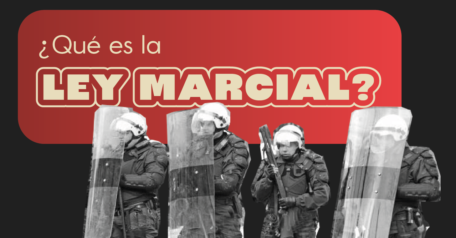 ¿Qué es la ley marcial?