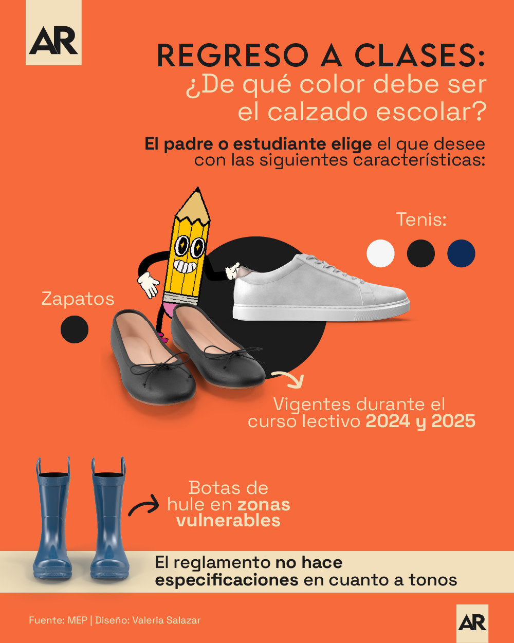 Regreso a clases: ¿De qué color debe ser el calzado escolar?