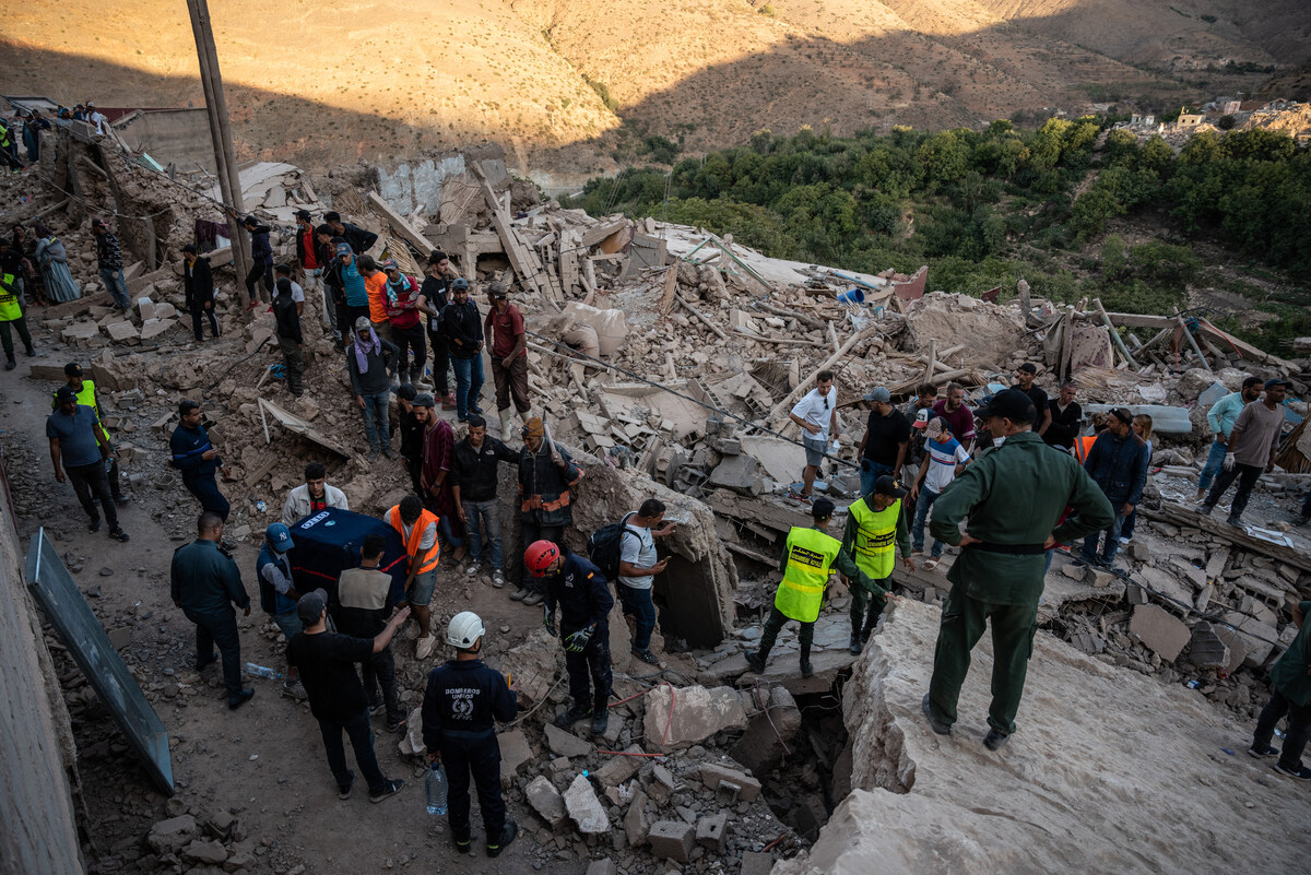 La vida terminó en Tikht, un pueblo marroquí arrasado por el terremoto