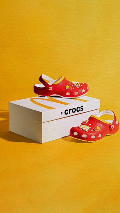 McDonald’s colabora con Crocs y presentan una nueva línea de calzado