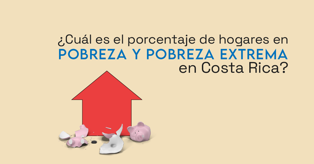 ¿Cuál es el porcentaje de hogares en pobreza y pobreza extrema en Costa ...