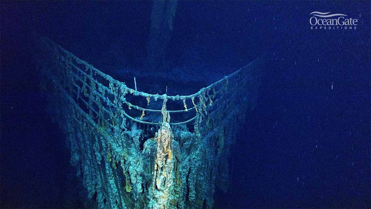 Desaparece un pequeño submarino turístico que visitaba restos del “Titanic”